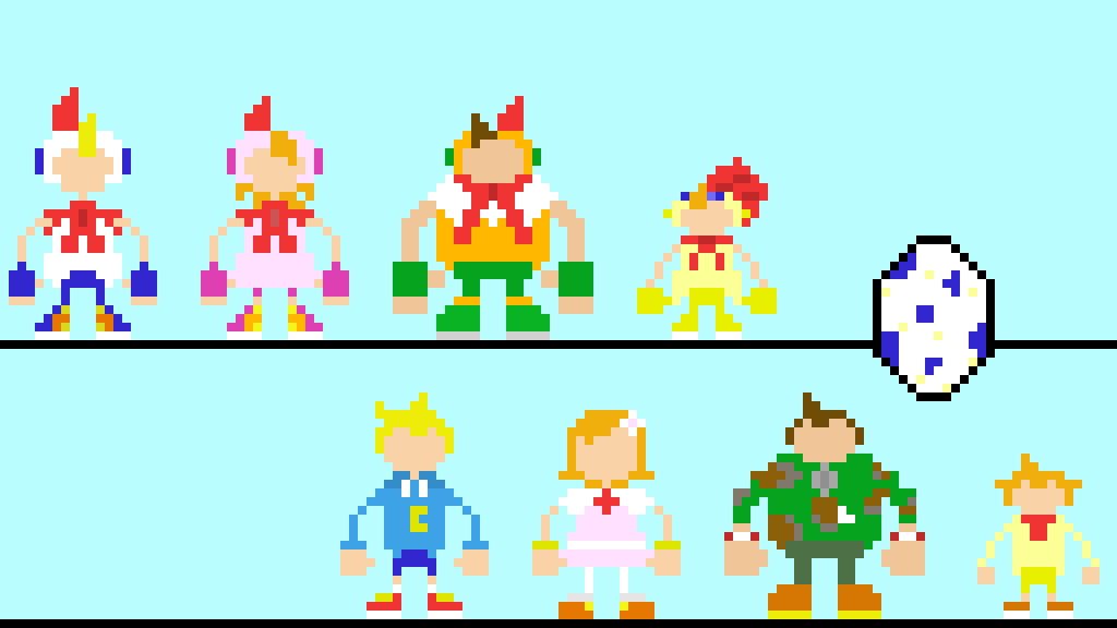 Pixilart - Billy Hatcher and Friends by Wii3156