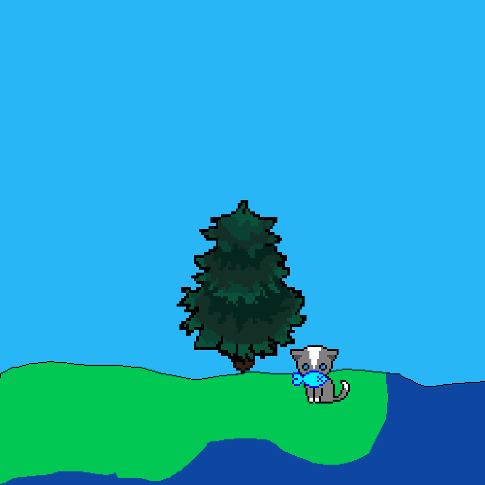 Pixilart - caaaaaaaat by Mushroom-Girl