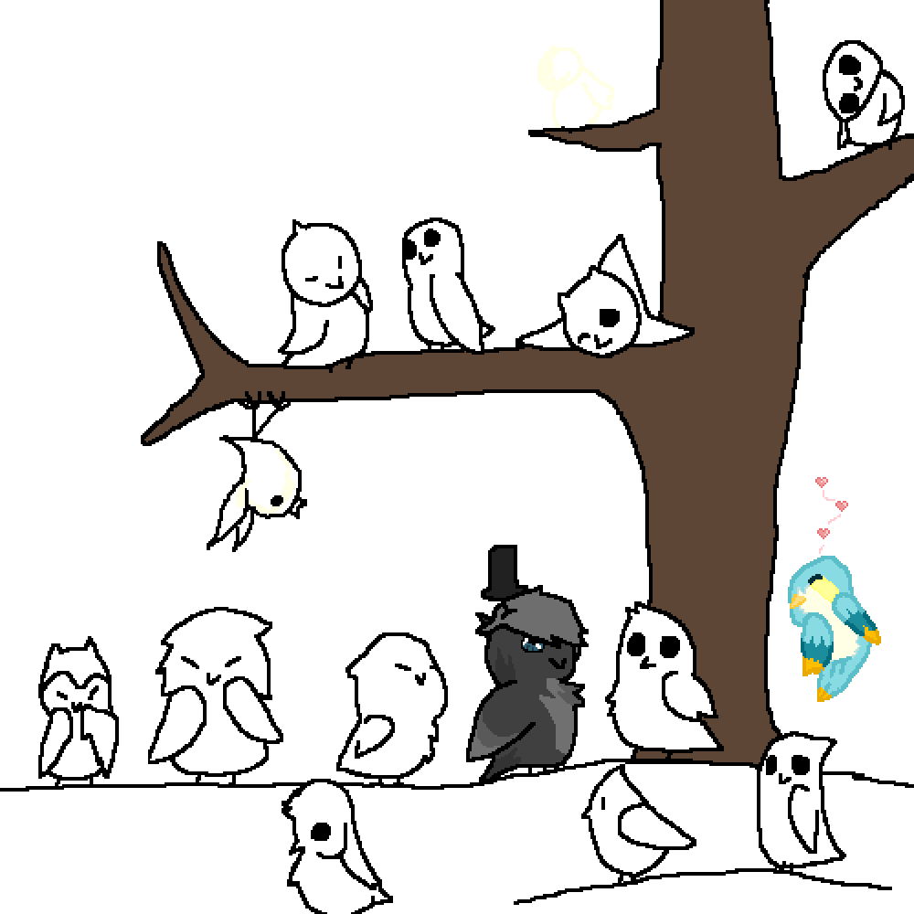 Pixilart - Nyx is a bird by Privilaged