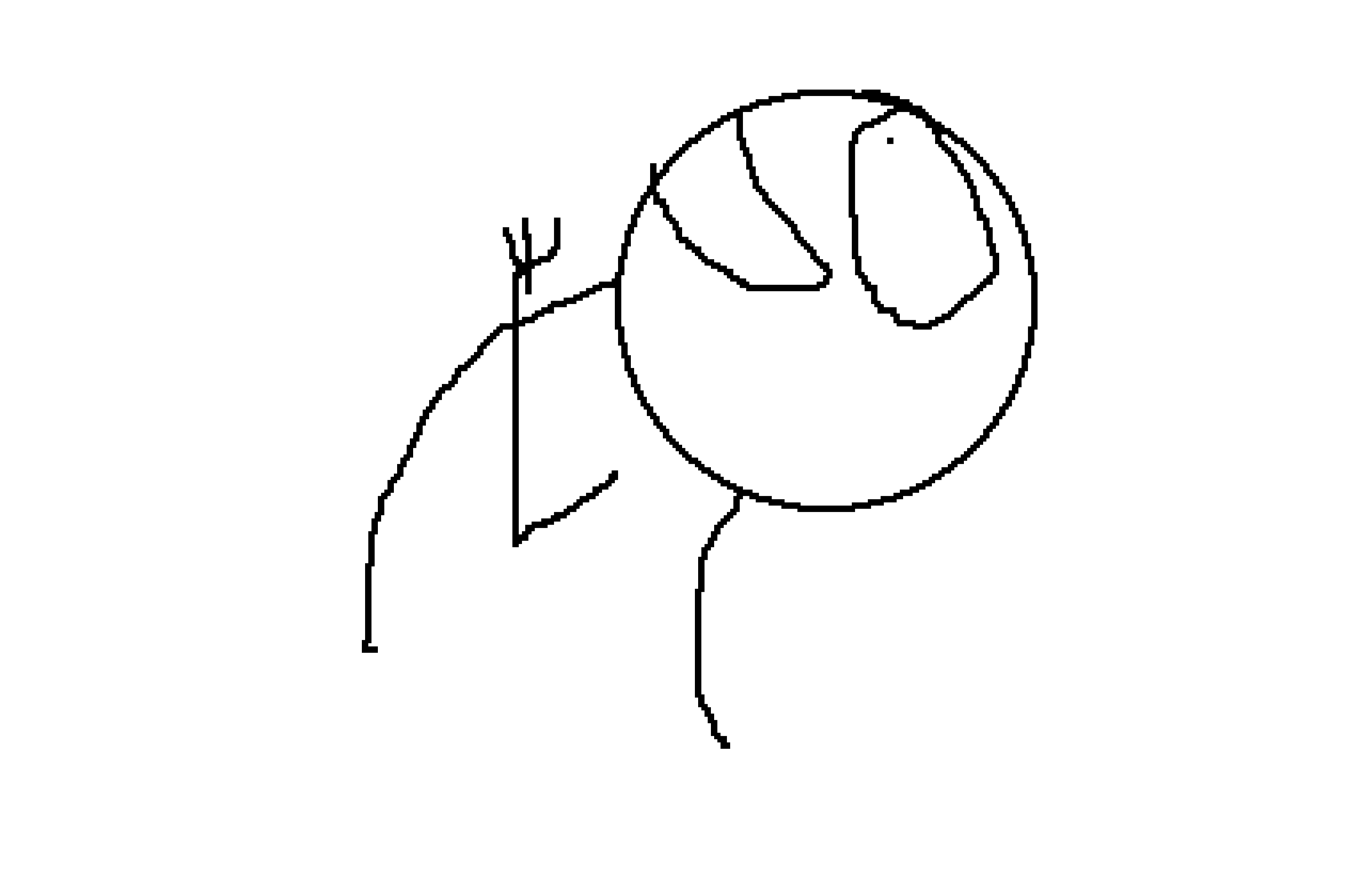 Sad Stickman Gif