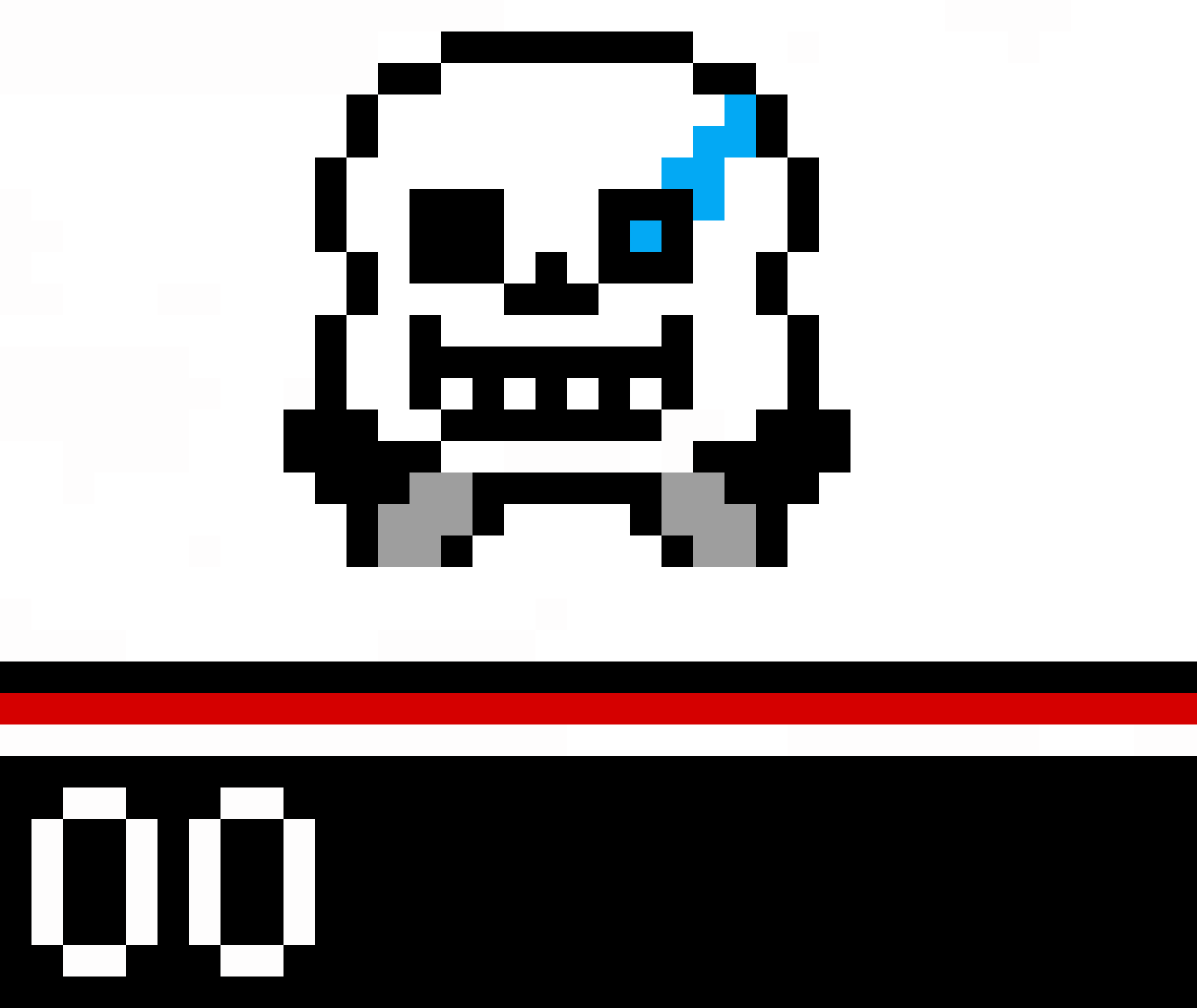Editing sans for smash dlc - Free online pixel art drawing tool - Pixilart