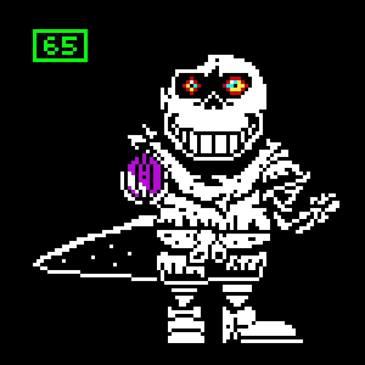 Pixilart - when sans is sus by 65keL