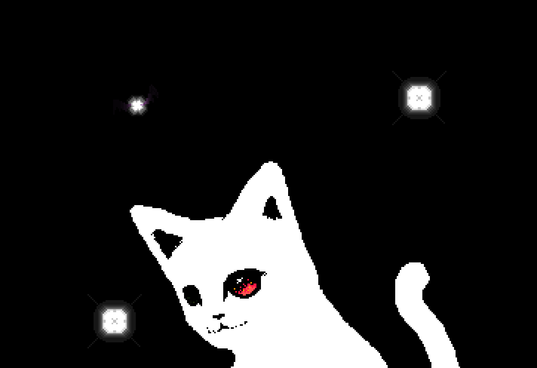 Pixilart - Night Cat by Caliger