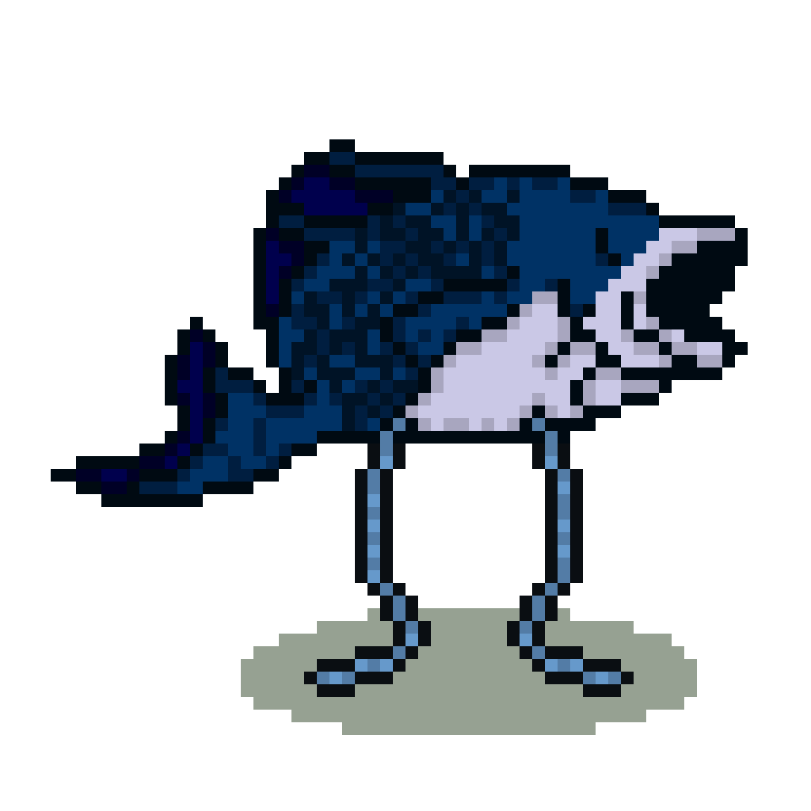 Pixilart - Walking Fish by Overshine