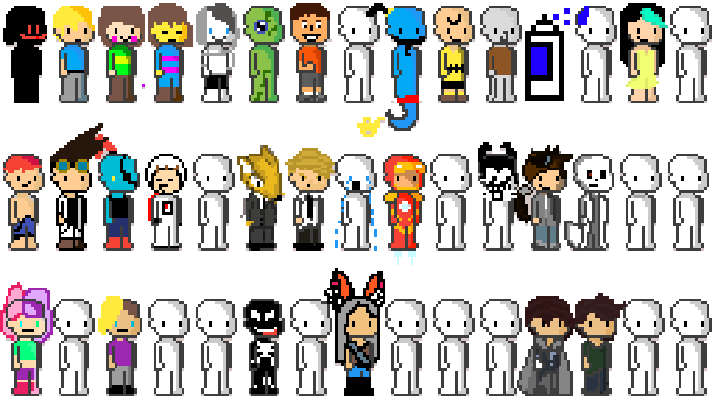 Pixilart - colab by pikmin-master