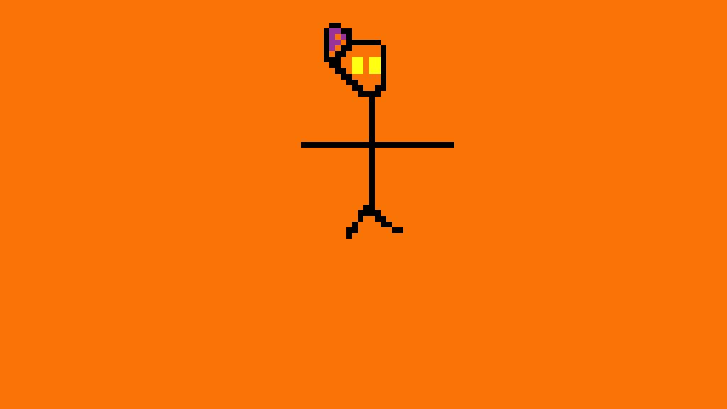 Pixilart - stick girl by mastershark