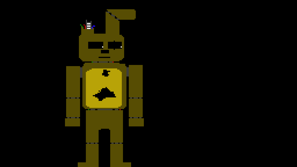 Pixilart - springbonnie after the bite of 1983 by EdgyTeenager