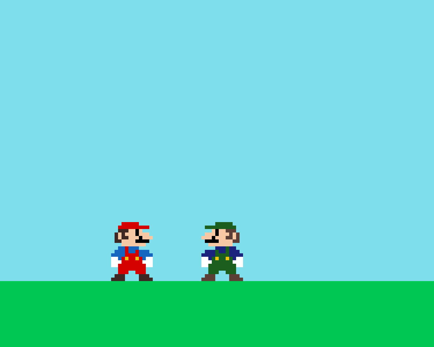 Editing Mario and Weegee Dance - Free online pixel art drawing tool ...
