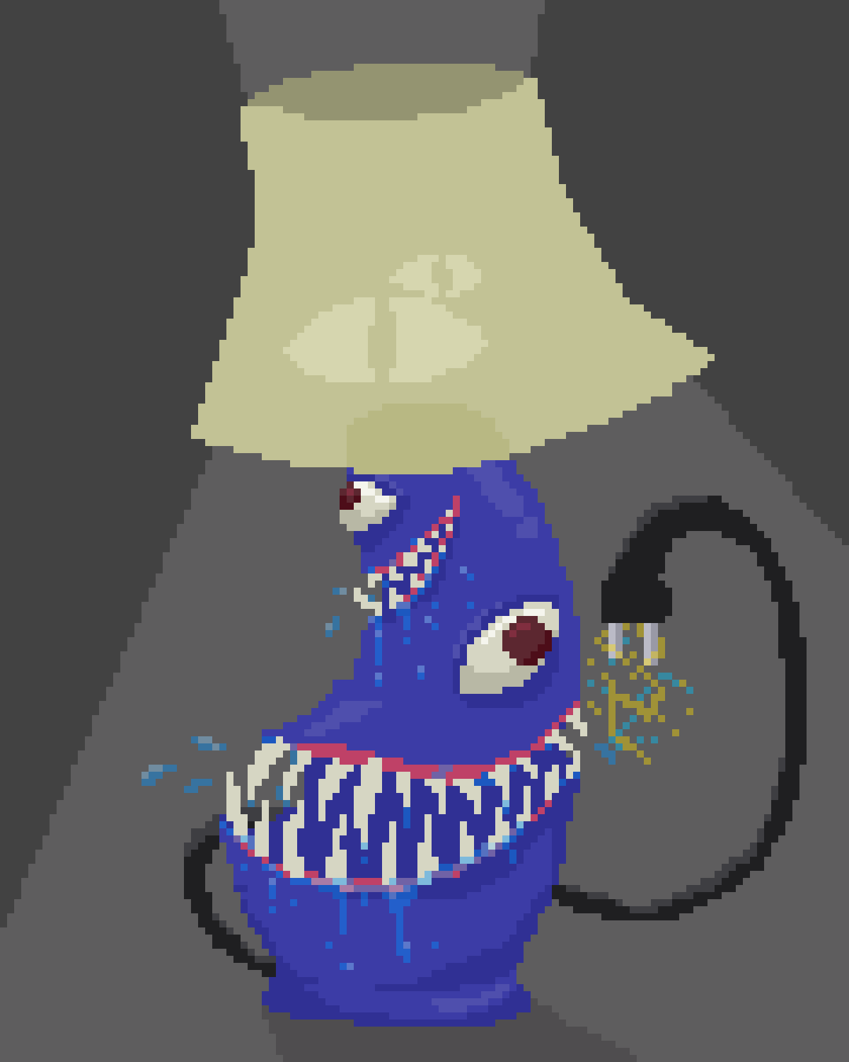 Pixilart - Demonic Lamp by Javimations29