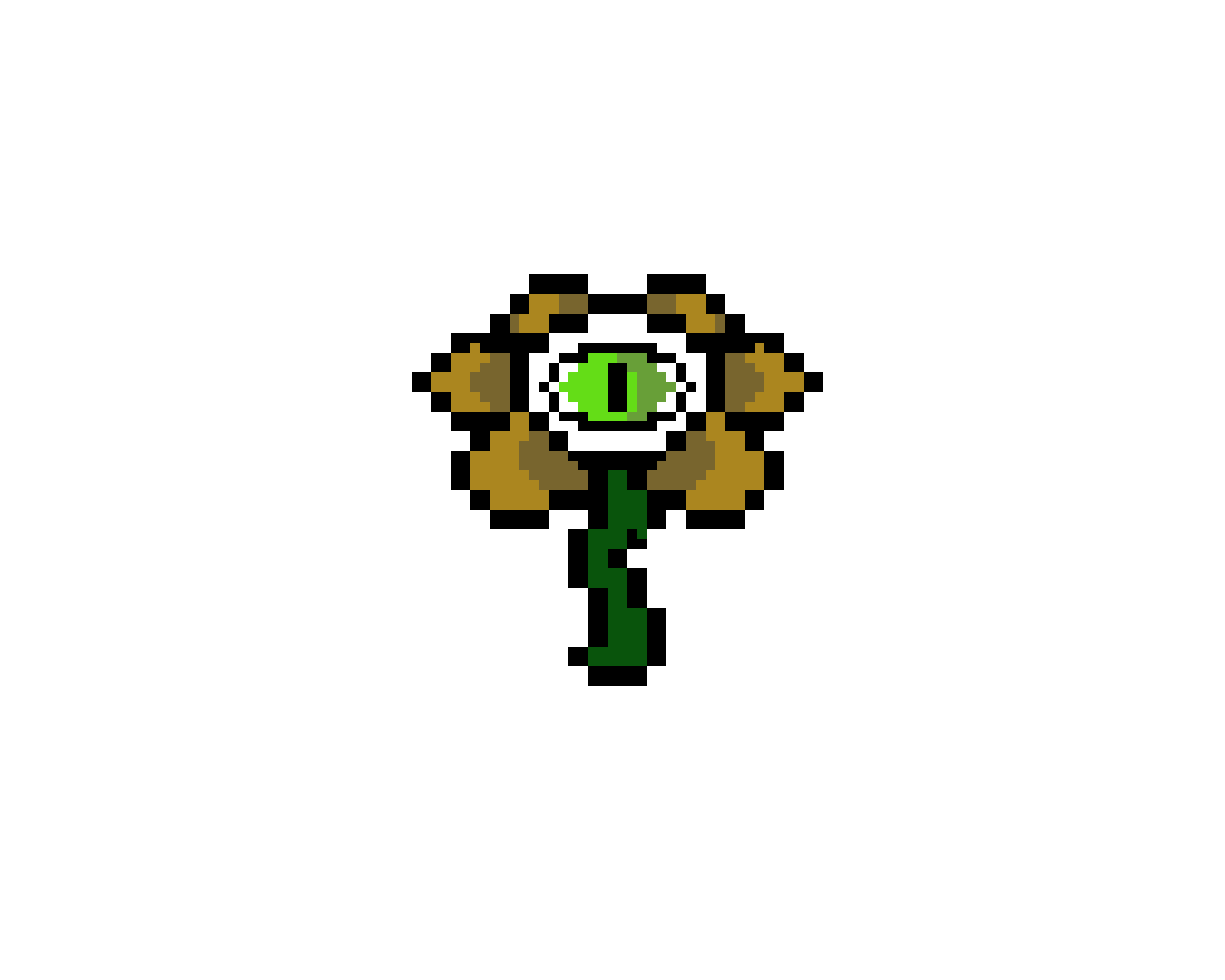 Editing HorrorTale Flowey 8Bit - Free online pixel art drawing tool ...