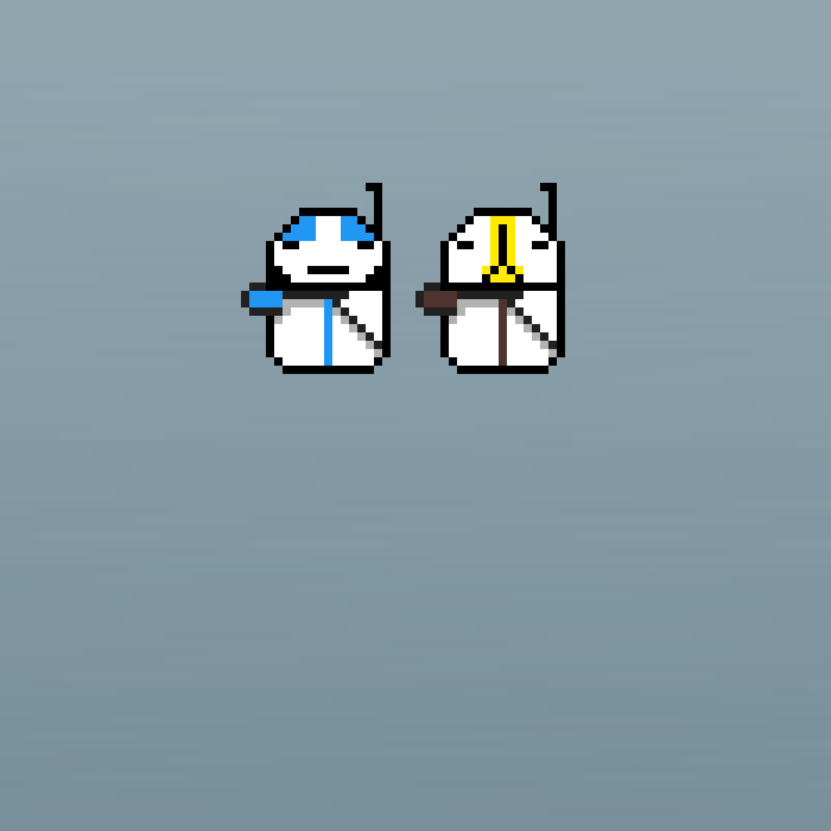 Pixilart - The Cat Bros by DoomSlayerERA