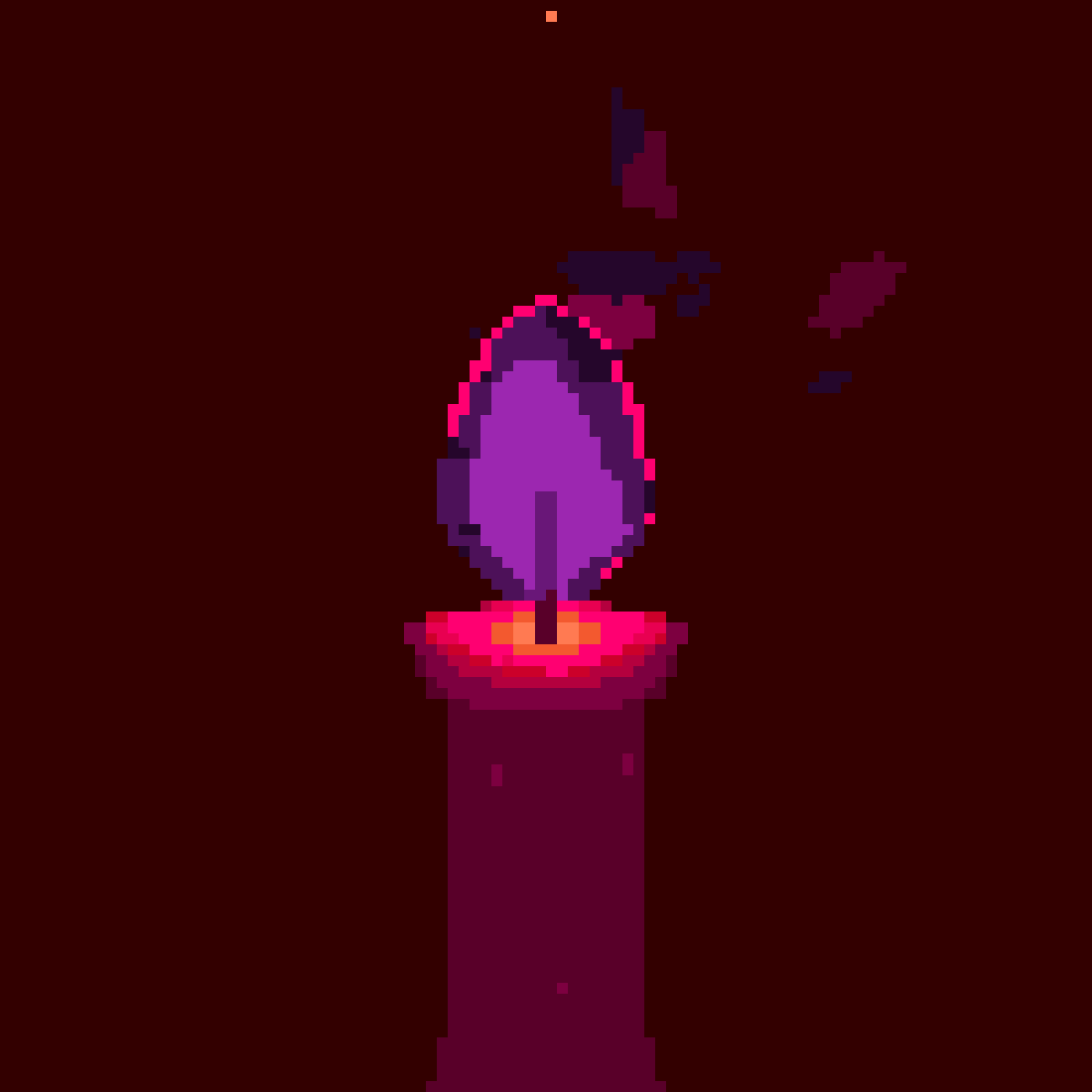 Editing purple flame - Free online pixel art drawing tool - Pixilart