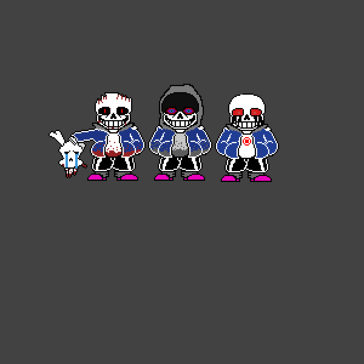 Pixilart - Murder time trio phase 2 by L0nf3rl