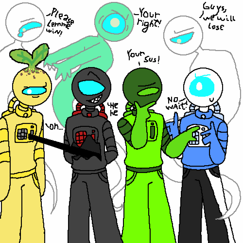 Pixilart - little did they know by 0gamer2000