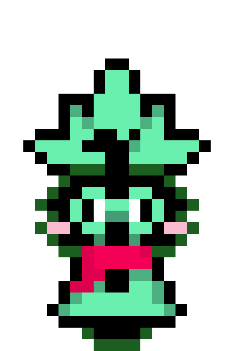 Pixilart - Small Ralsei by Martego