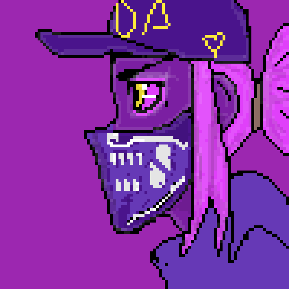 Editing akali kda - Free online pixel art drawing tool - Pixilart