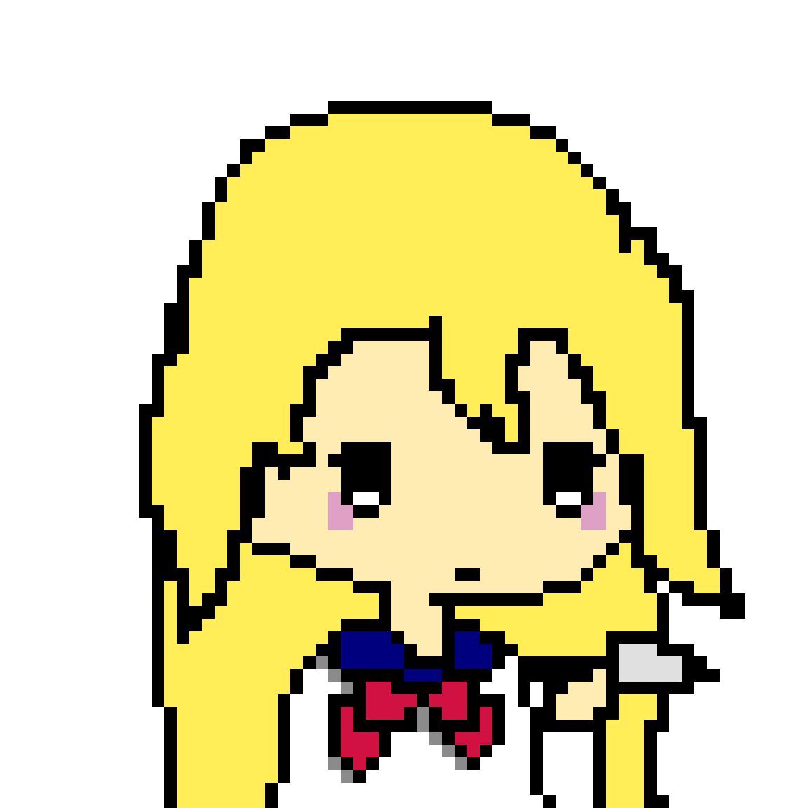 Editing yandere life - Free online pixel art drawing tool - Pixilart