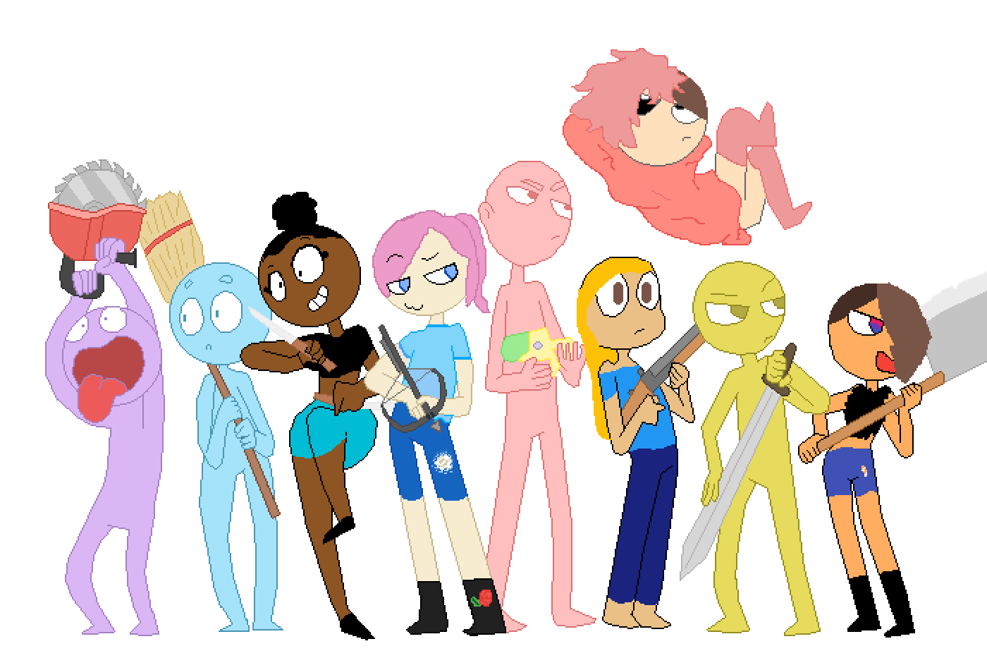 Editing Add your OC or Yourself - Free online pixel art drawing tool ...