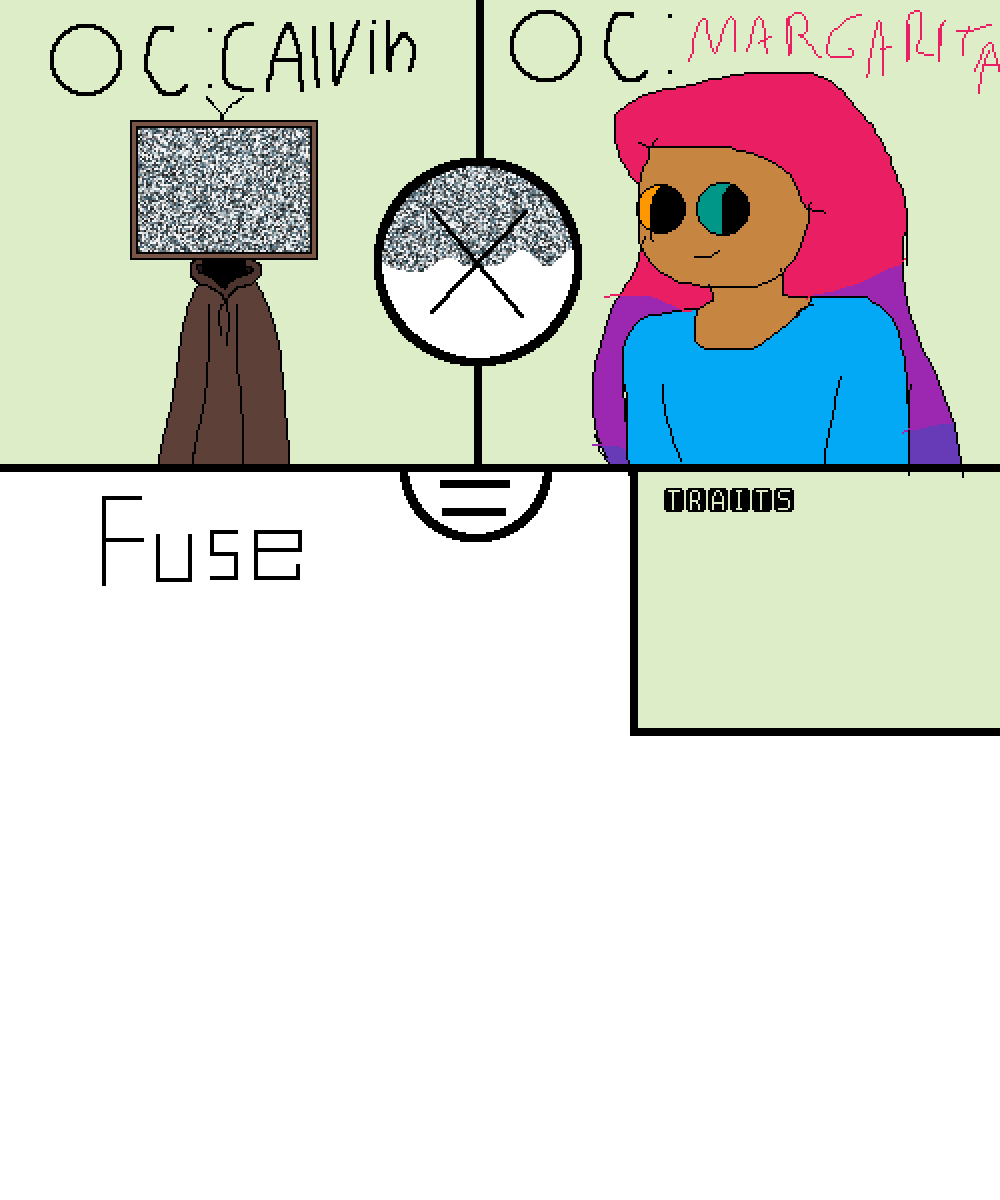 Pixilart - OC FUSION! by JohnLaurens