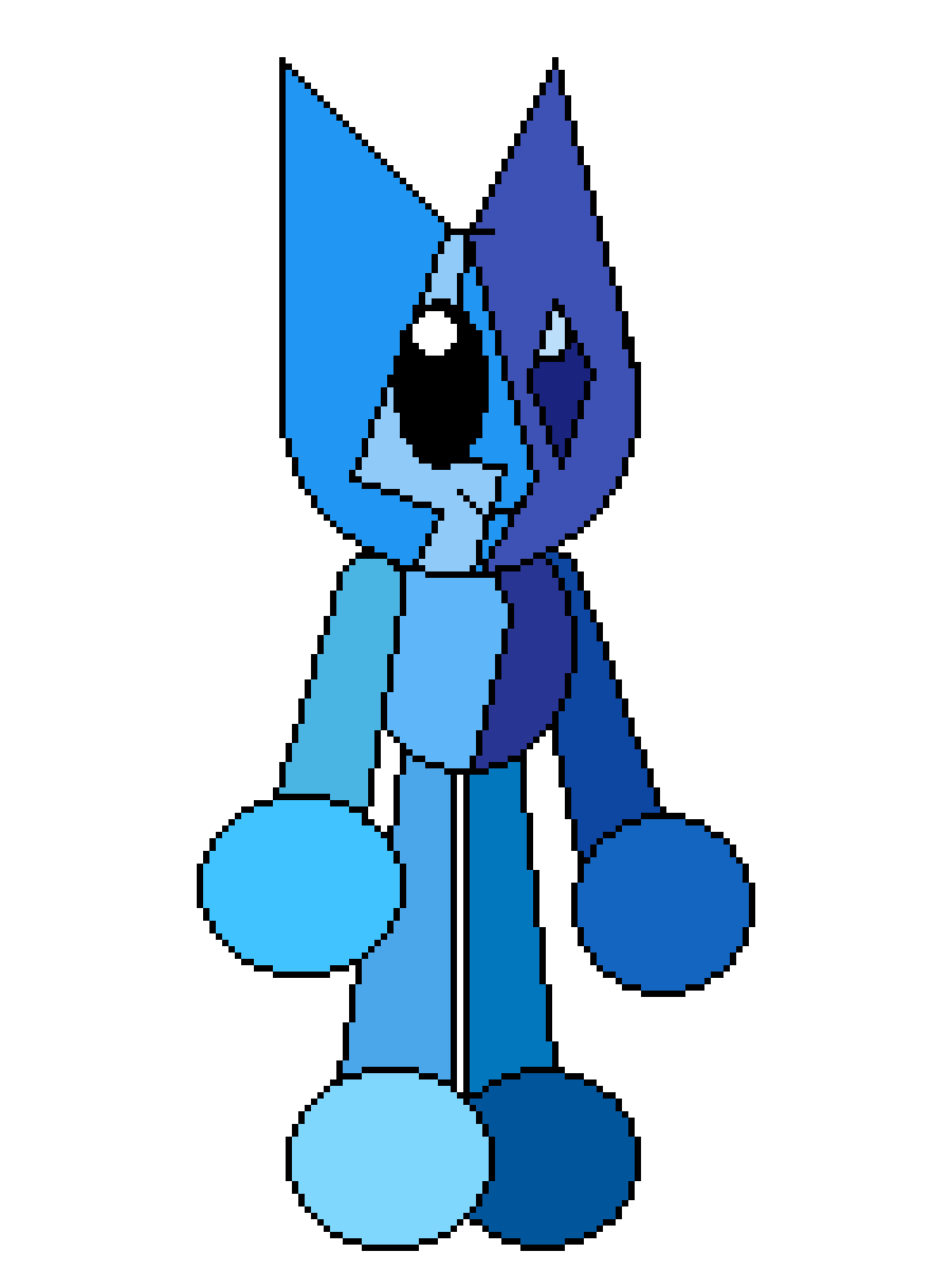 Pixilart - goofy walk cycle by KitPixil