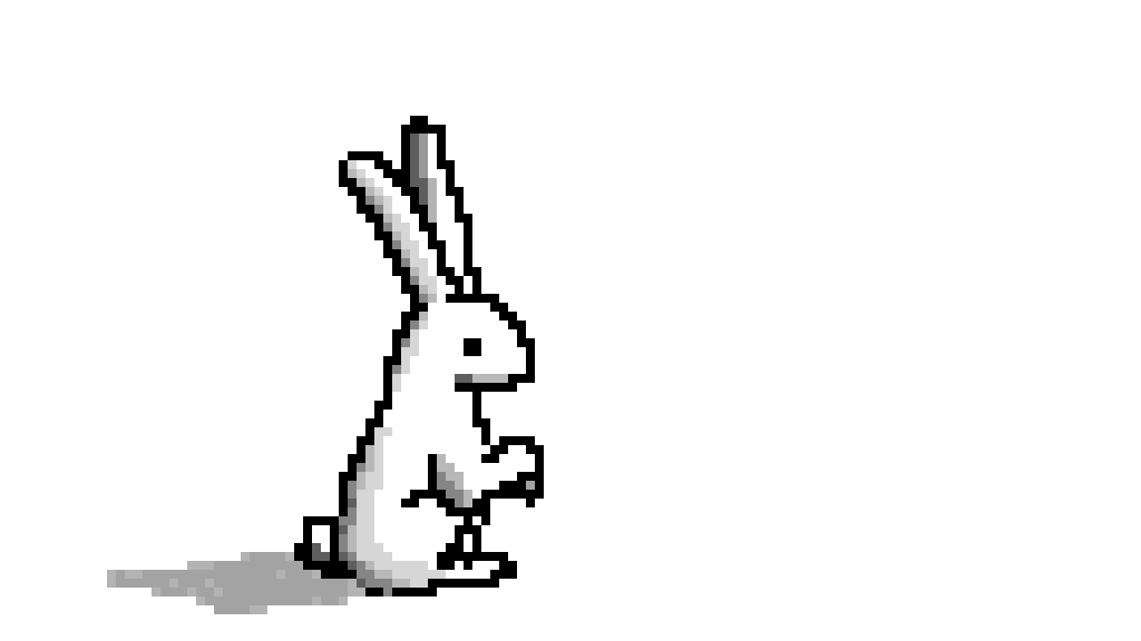 Editing bunny - Free online pixel art drawing tool - Pixilart