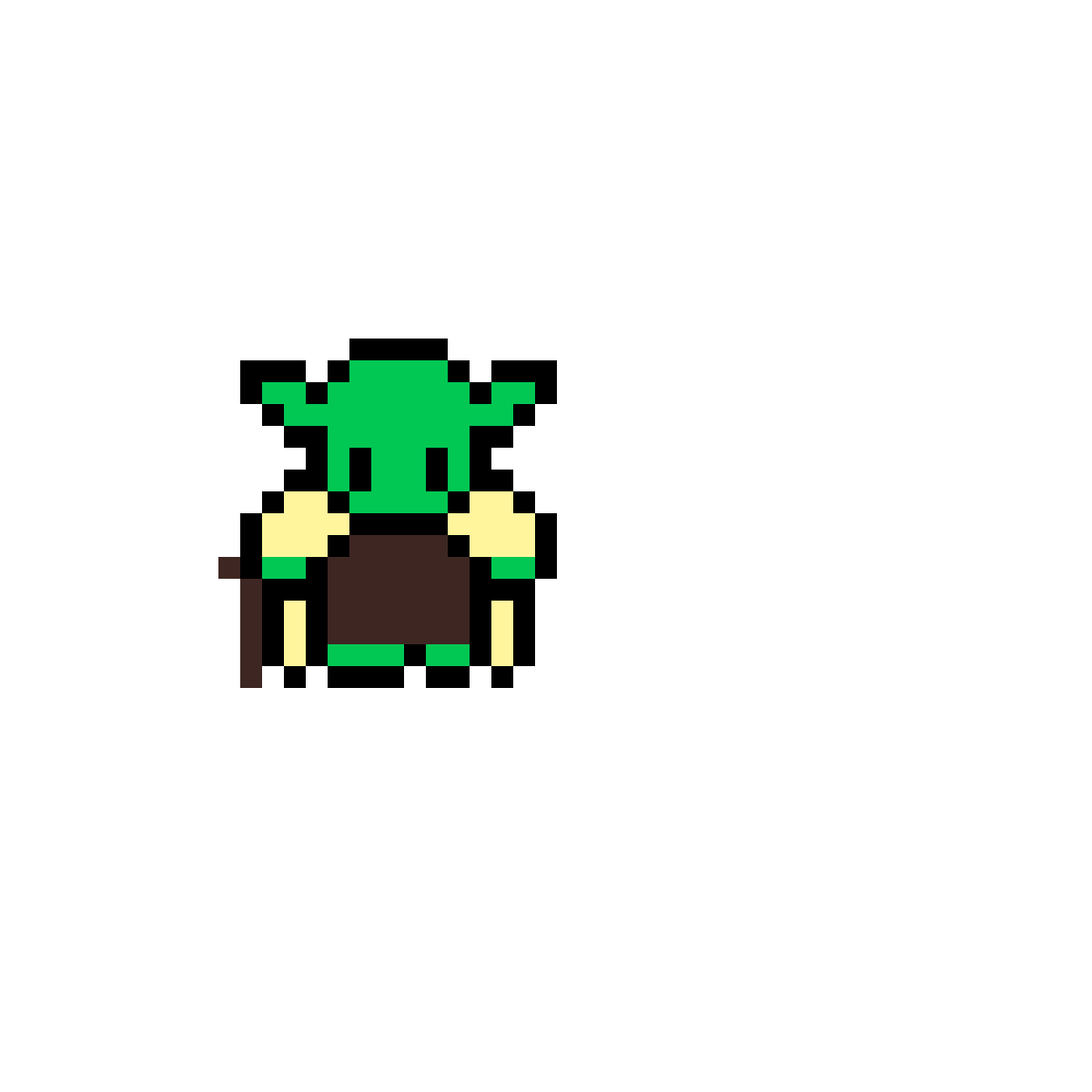 Pixilart - Yoda by MikeG123