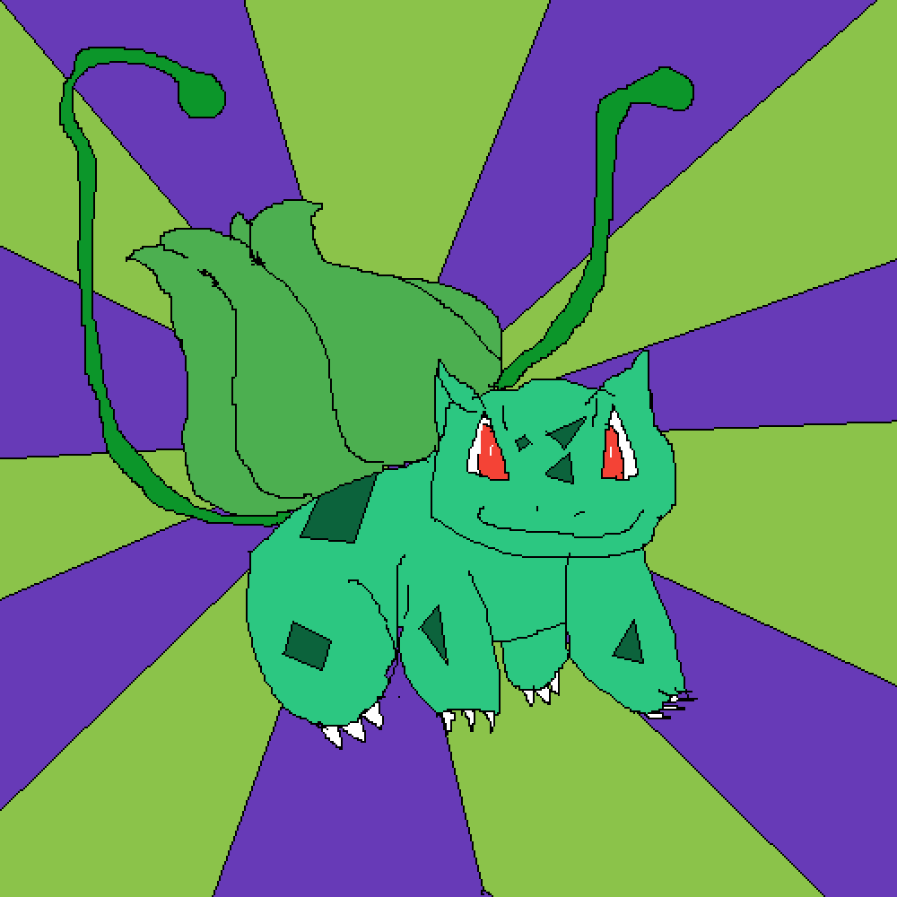Pixilart - Pokemon Bulbasaur. #Pokemon #Bulbasaur #Poison #Grass by ...