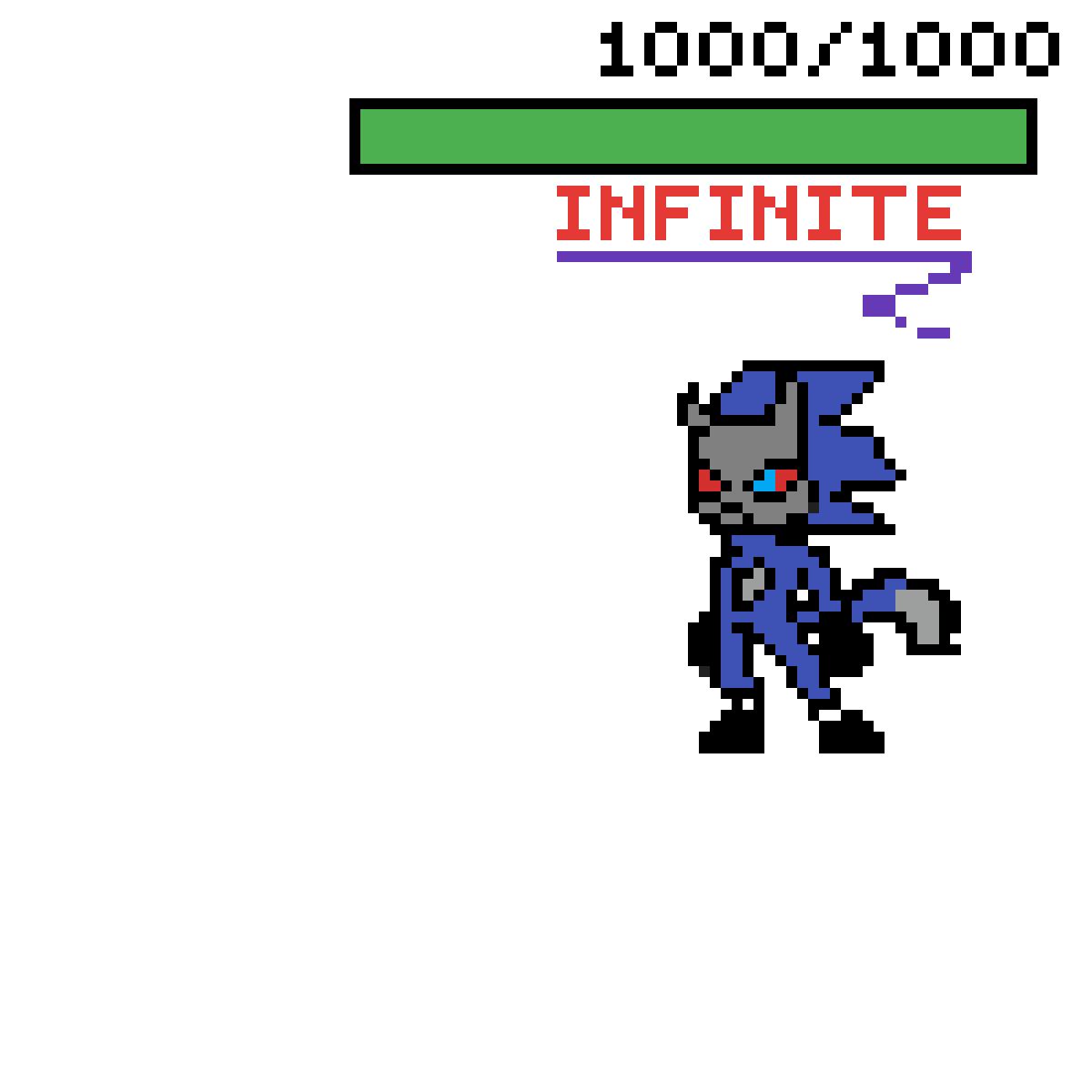 Pixilart - infinite boss fight by InfiniteBreaker