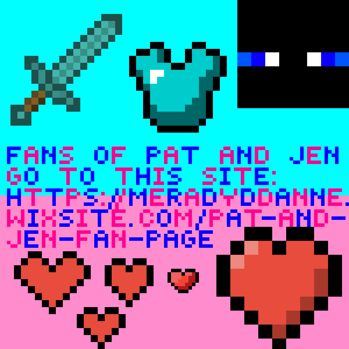 Pixilart - Pat and Jen Fan Page! by Deathstarkille