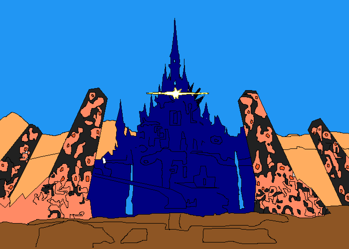 Editing Hyrule castle collab - Free online pixel art drawing tool ...