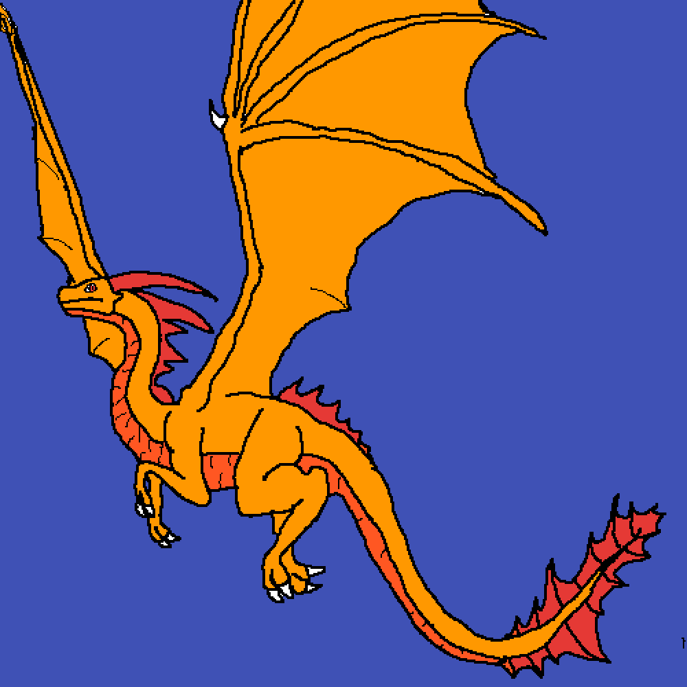 Editing Negative Sans Dragon - Free online pixel art drawing tool ...