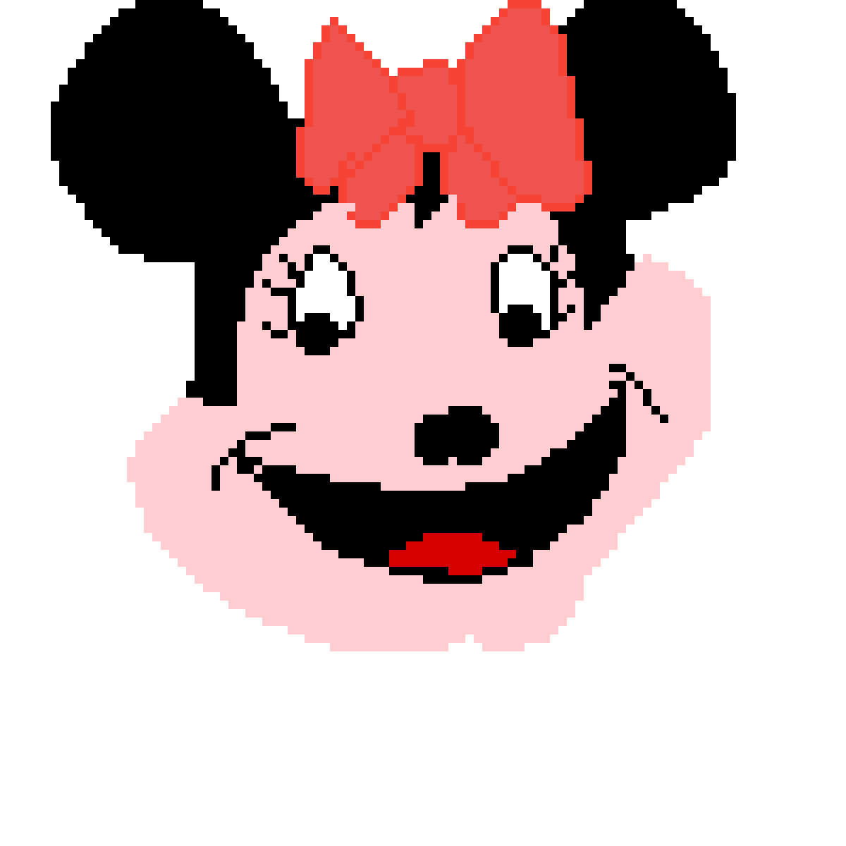 Pixilart - Minnie Mouse? by Unicorn-glitter