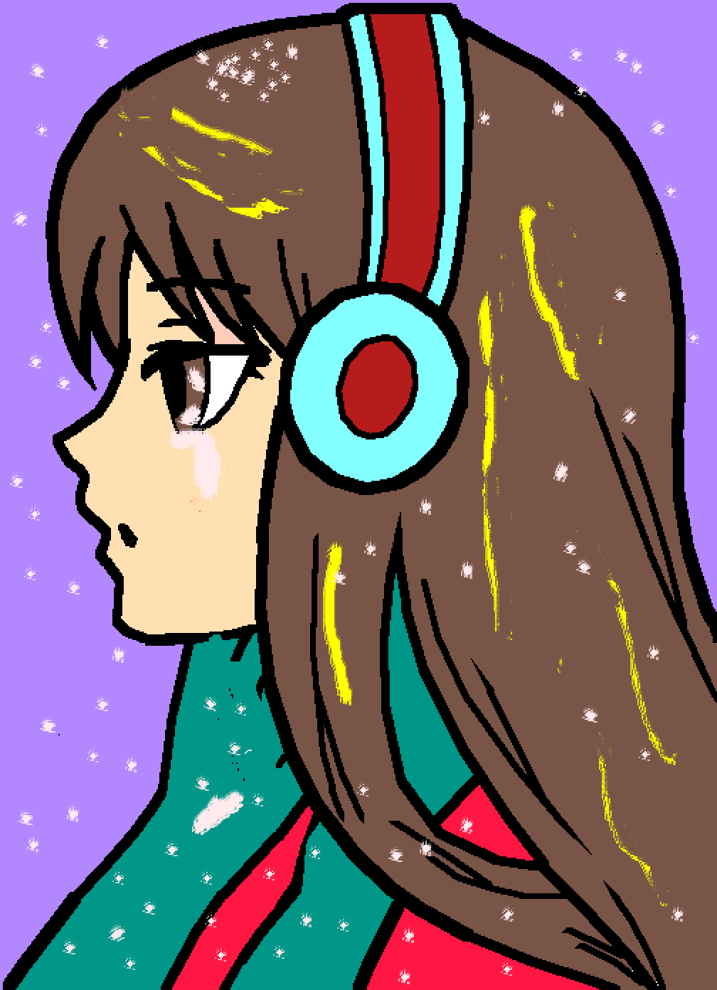 Editing Anime Drawing - Free online pixel art drawing tool - Pixilart