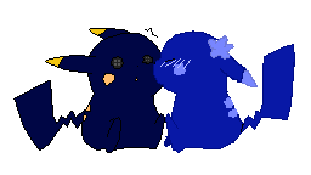 Pixilart - Pikachu Collab by unactiveacct73