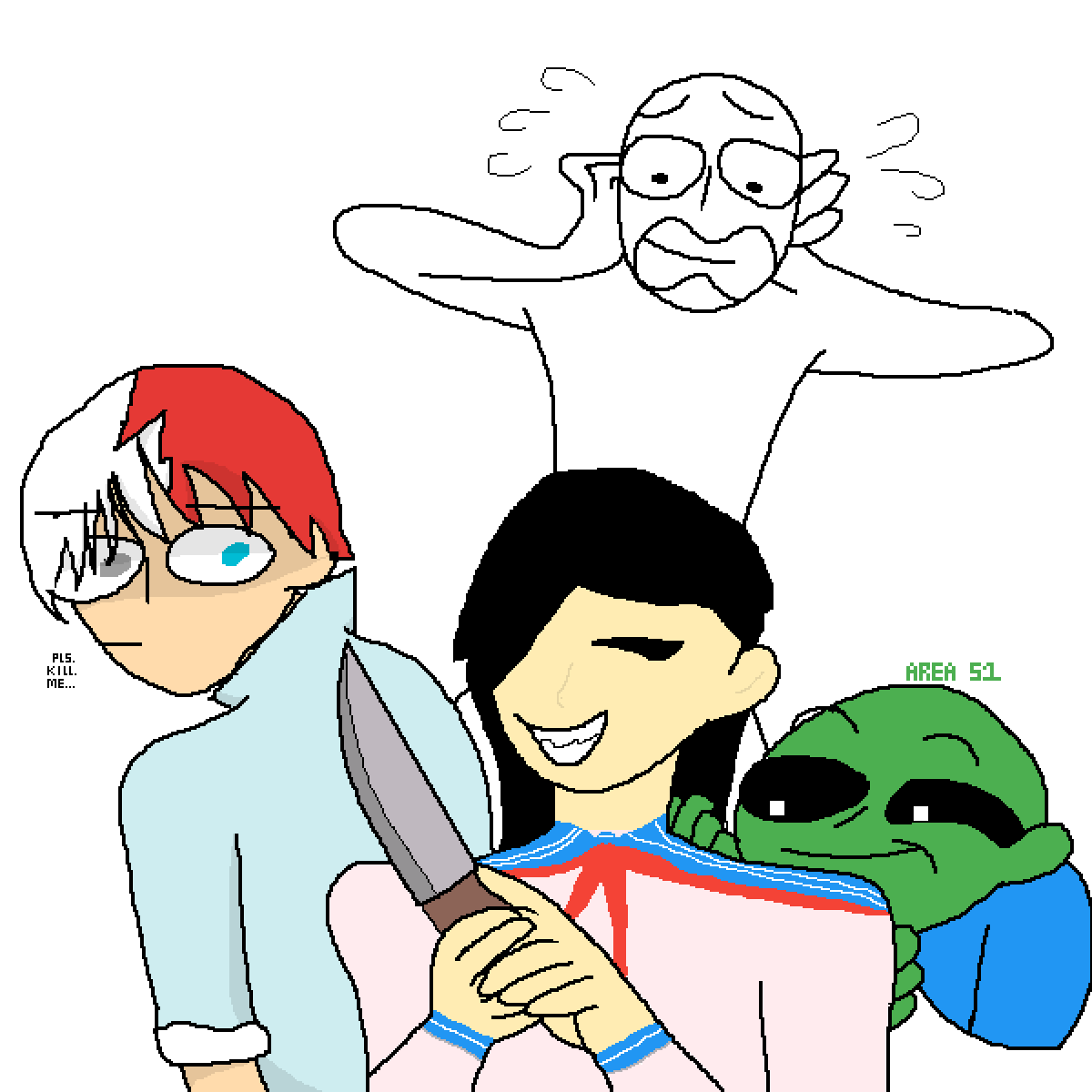 Pixilart - yan-chan by NiXN0X