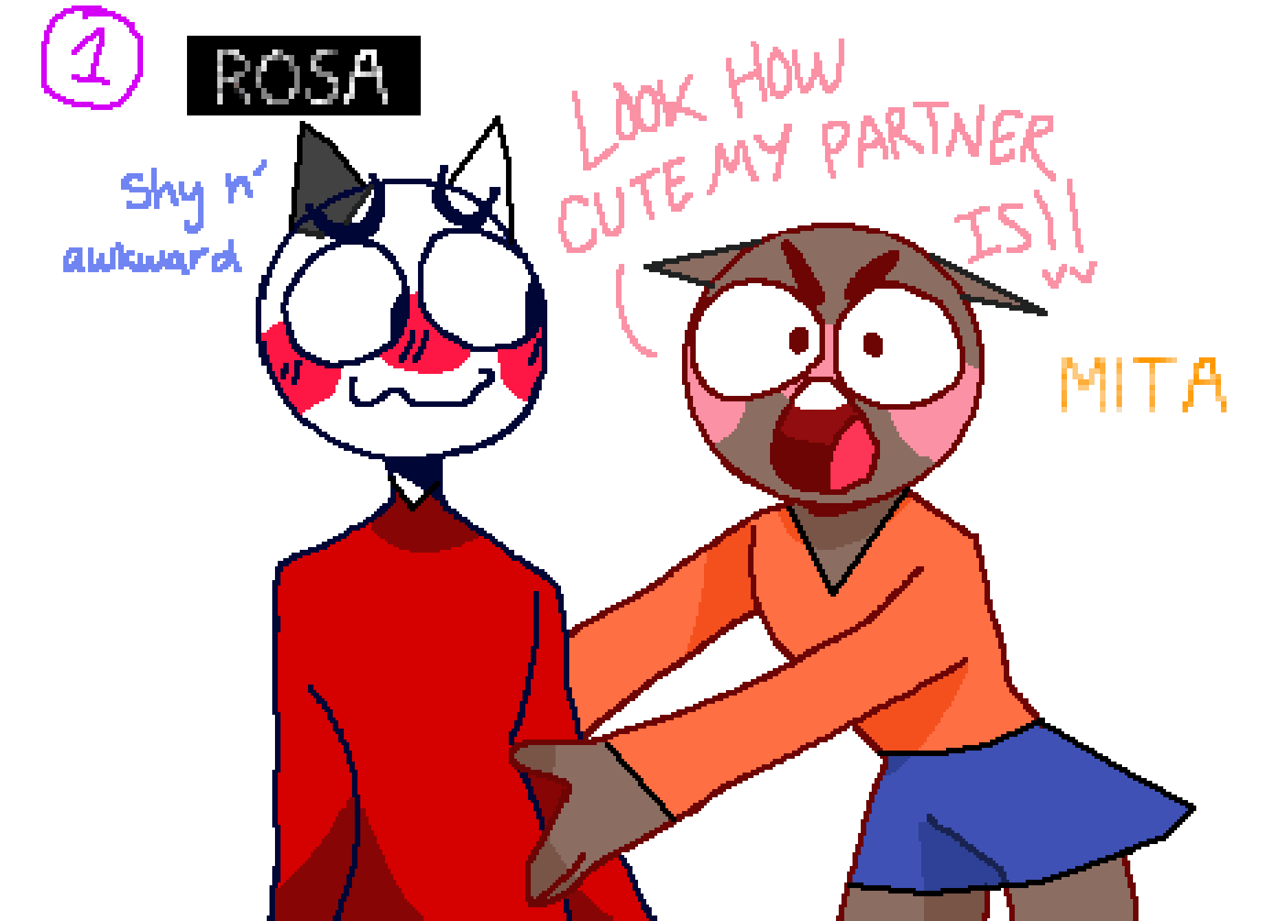 Pixilart - Craziest Cats couples by MyronDaBossCat