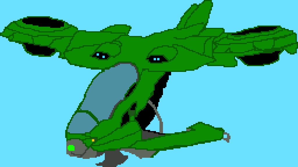 Pixilart - AV-14 Attack VTOL (Halo Hornet by Iantojones24