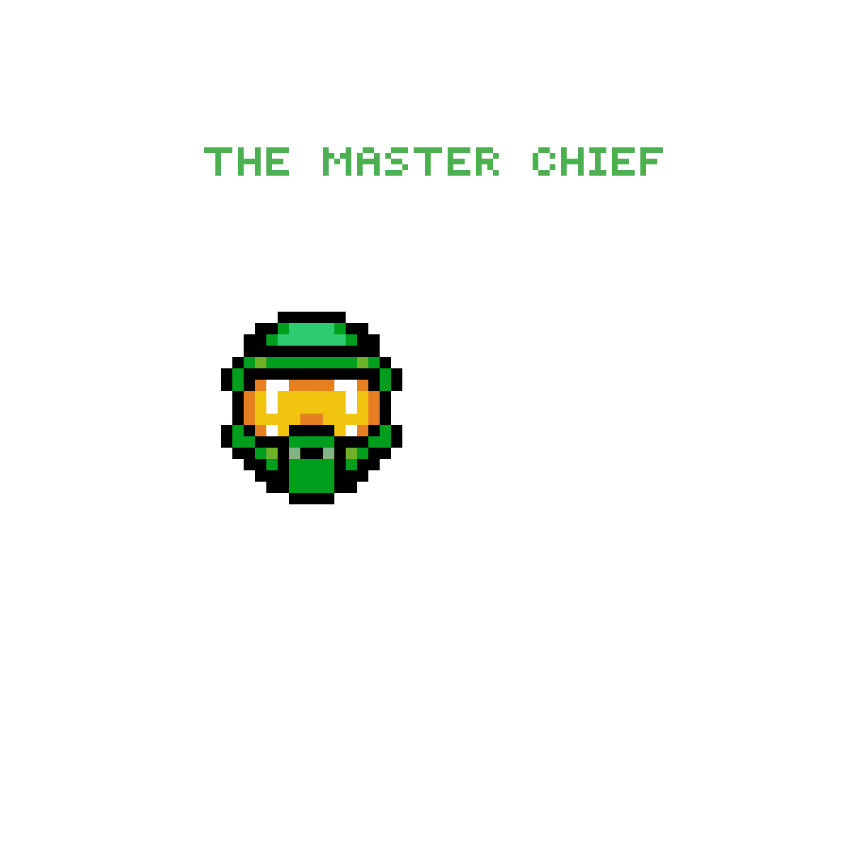 Editing the master chief - Free online pixel art drawing tool - Pixilart