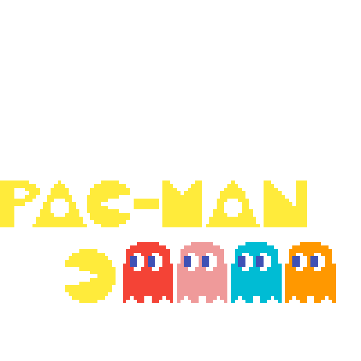 Editing Pac-Man Title - Free online pixel art drawing tool - Pixilart