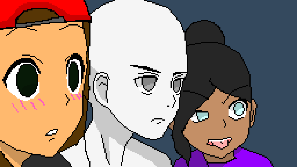 Editing anime collab - Free online pixel art drawing tool - Pixilart