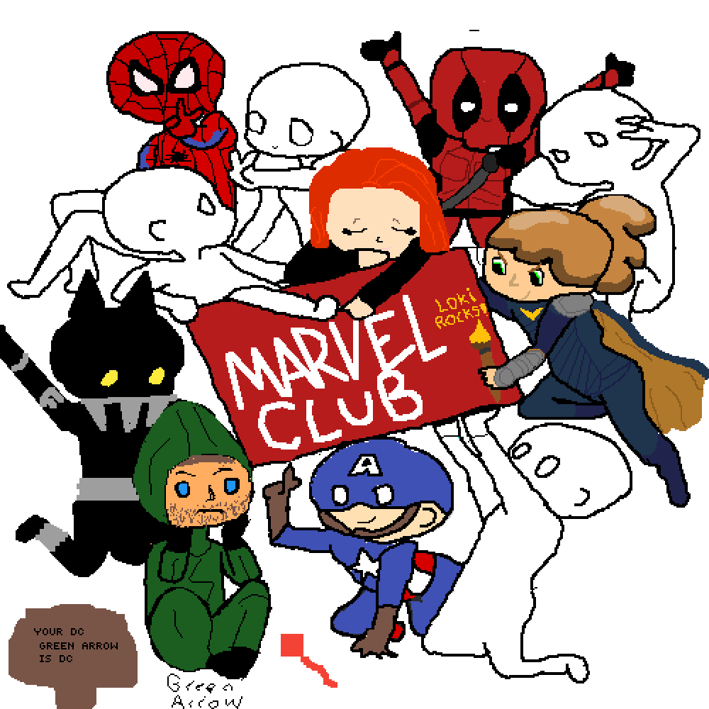 Pixilart - marvel club by minerpig