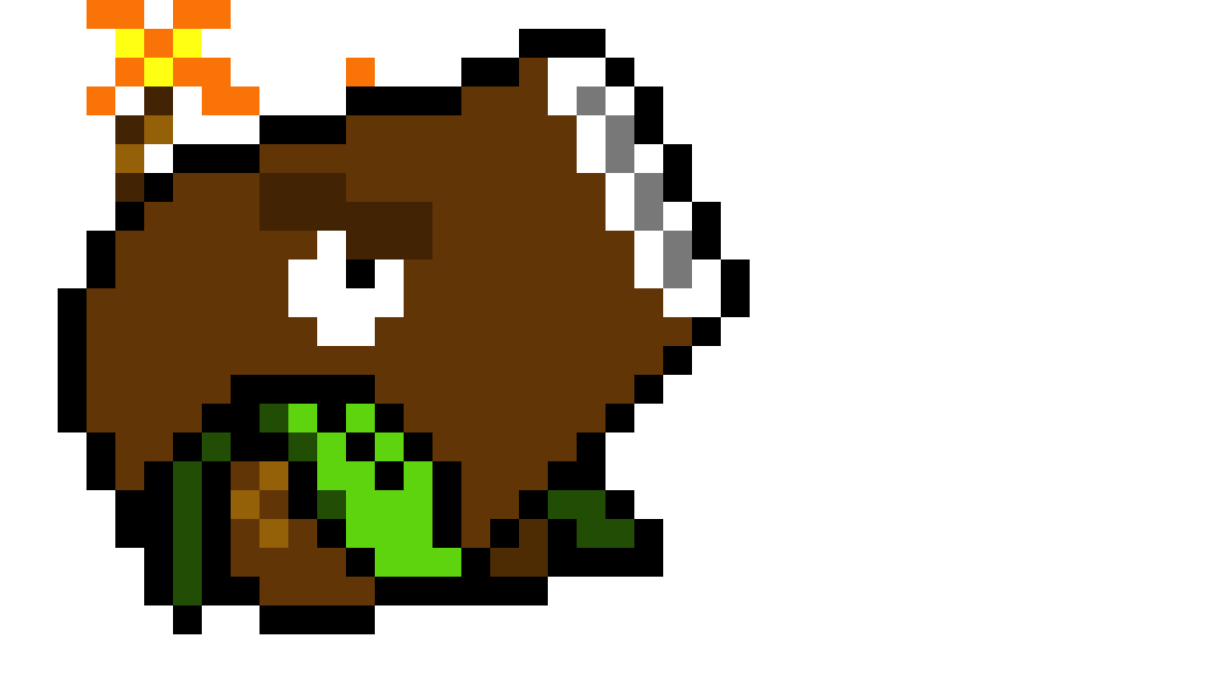 Editing PVZ Coconut Cannon - Free online pixel art drawing tool - Pixilart