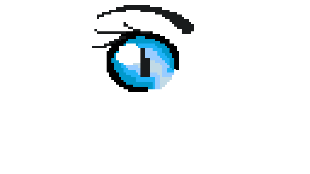 Editing eye practice - Free online pixel art drawing tool - Pixilart