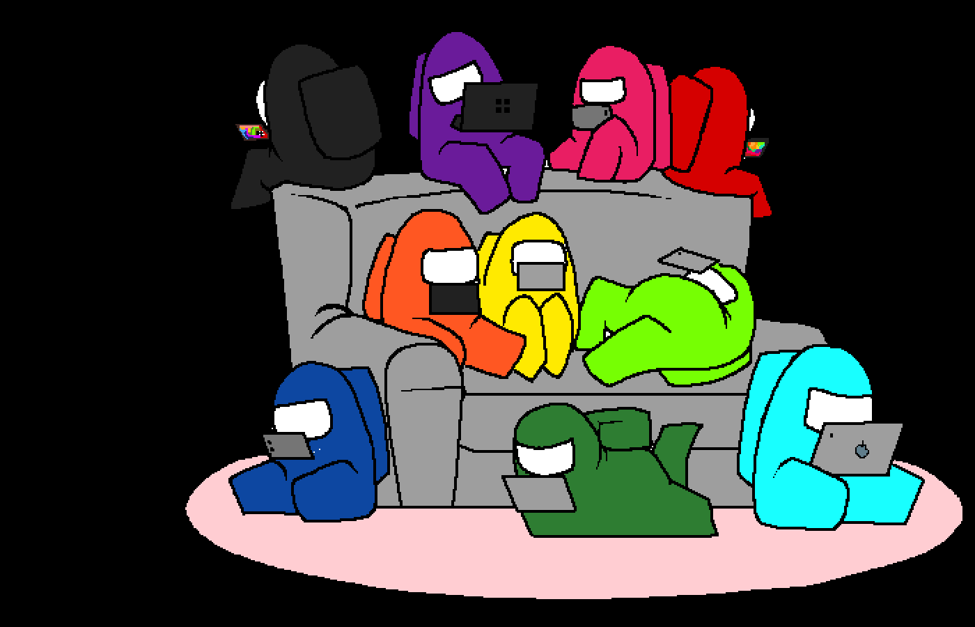 Pixilart - Among Us by zestybestie