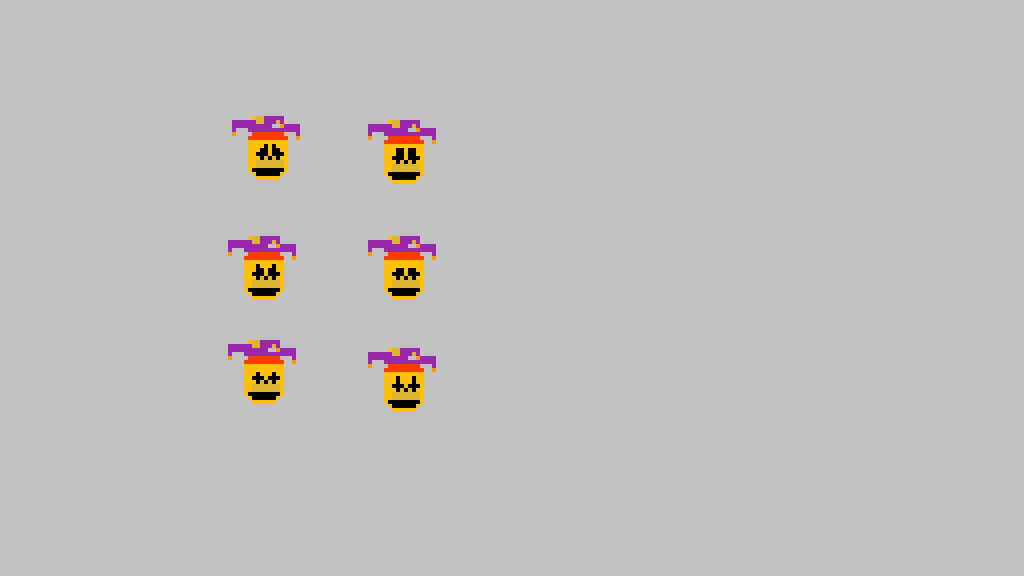 Pixilart - just some faces of funhouse spring bonnie by Byebye