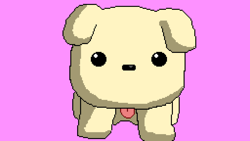 Pixilart - Potato the dog! by HellAngel