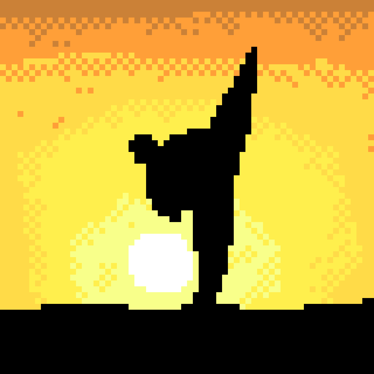 Pixilart - High kick silhouette by Lazypants