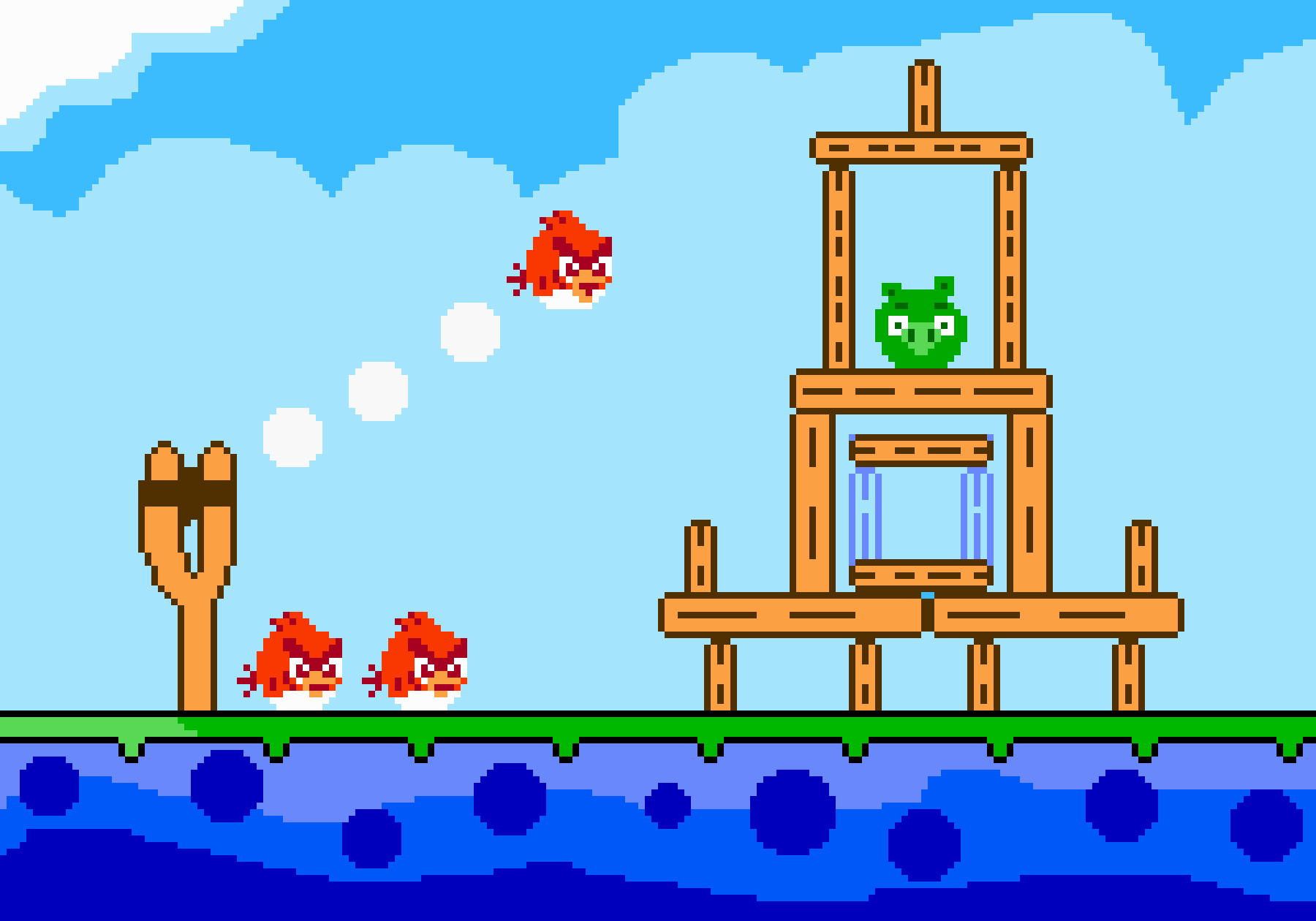 Pixilart - Angry Birds 1 1 by Pipepe