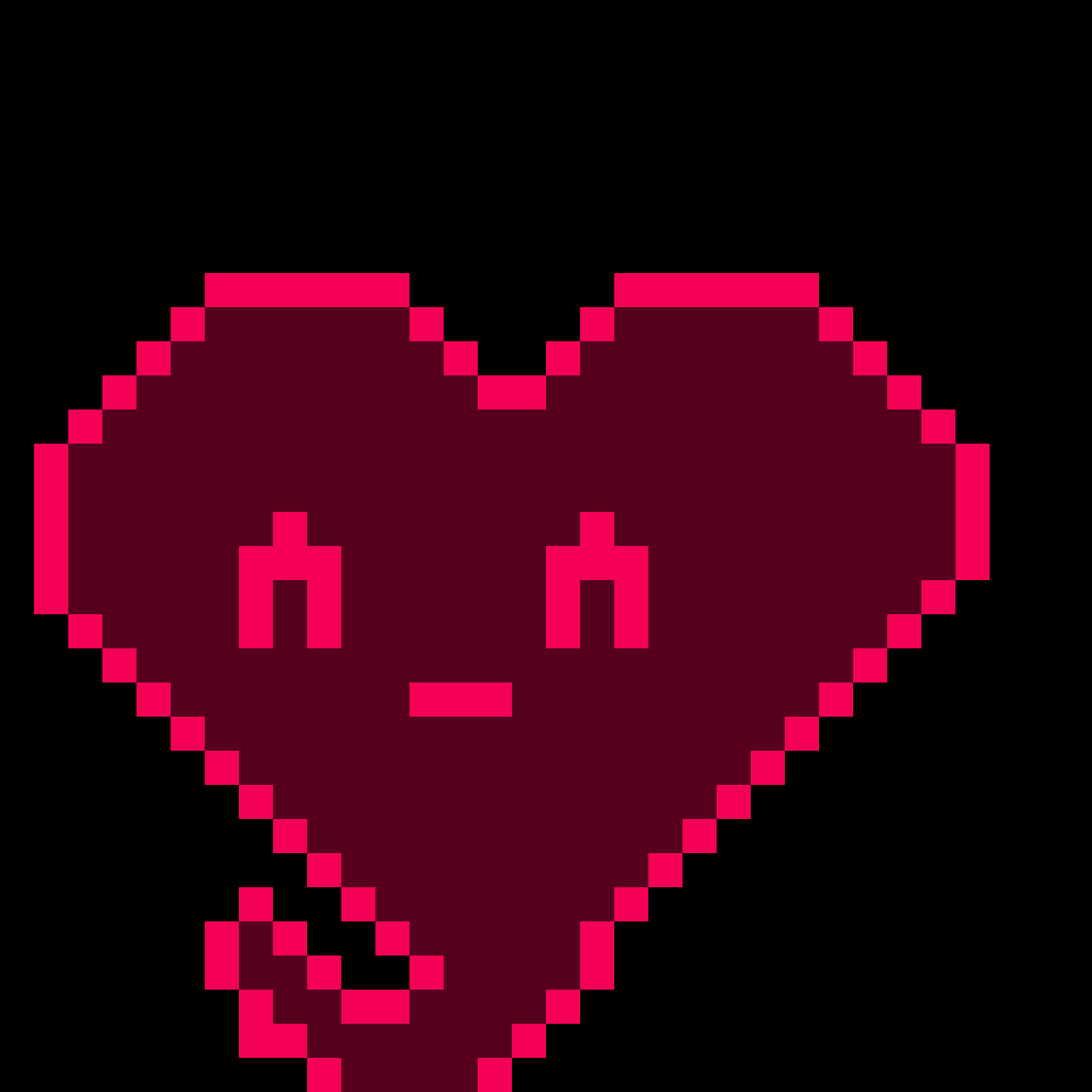 Editing Neon Pink Heart - Free online pixel art drawing tool - Pixilart