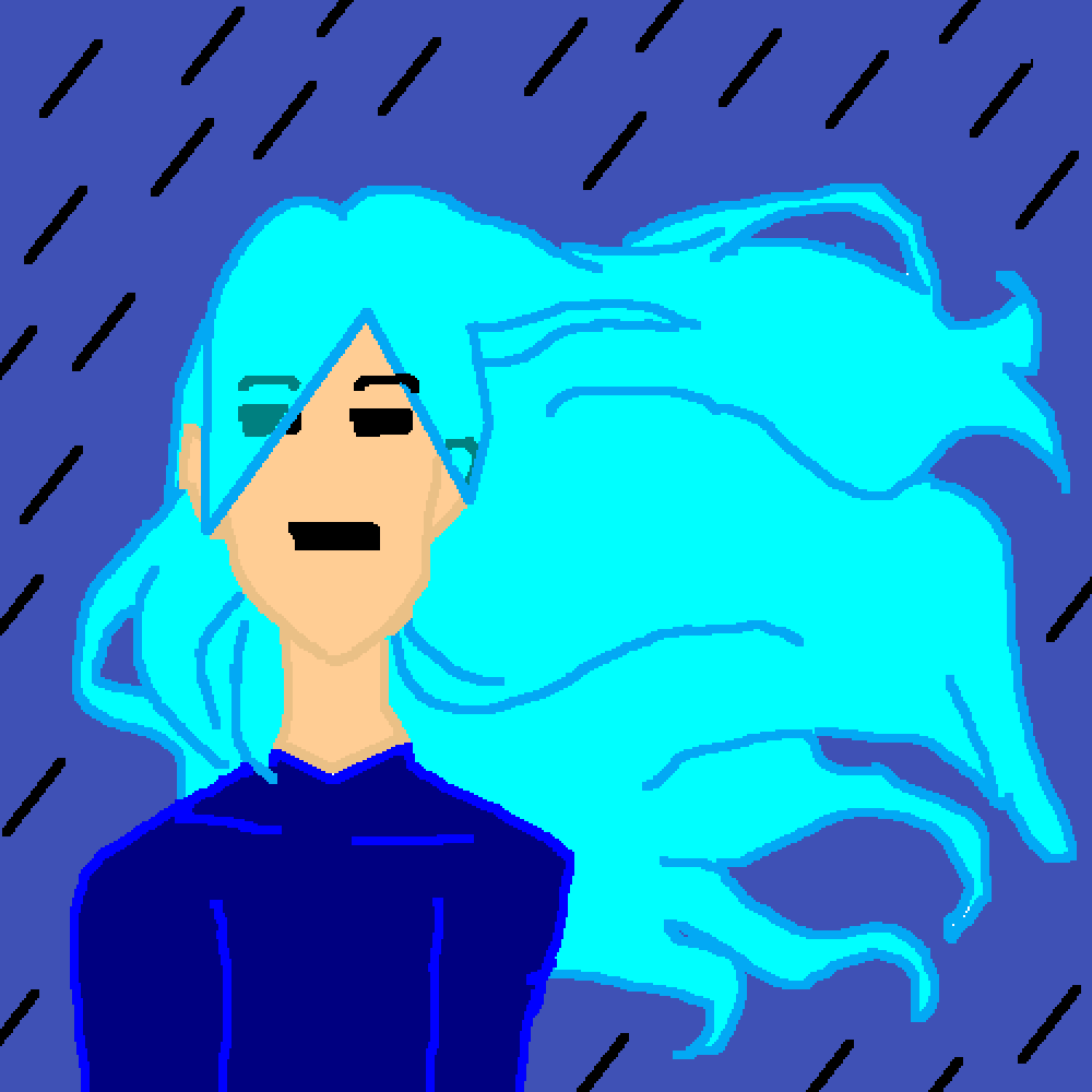 Editing Windy Rain - Free online pixel art drawing tool - Pixilart